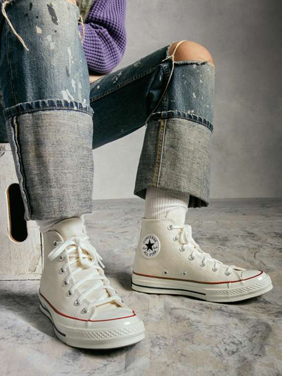 Giày Converse chuck 1970s cao cổ màu trắng kem ( Tặng túi cv + bill ...