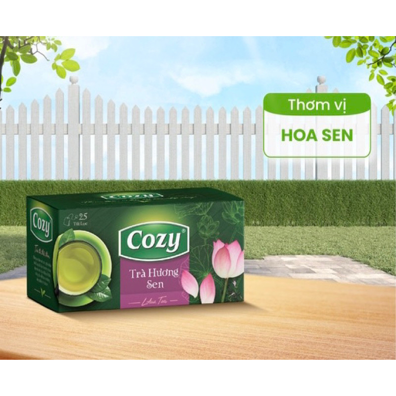 Trà SEN túi lọc Cozy (25 túi lọc x 2gr) | Shopee Việt Nam