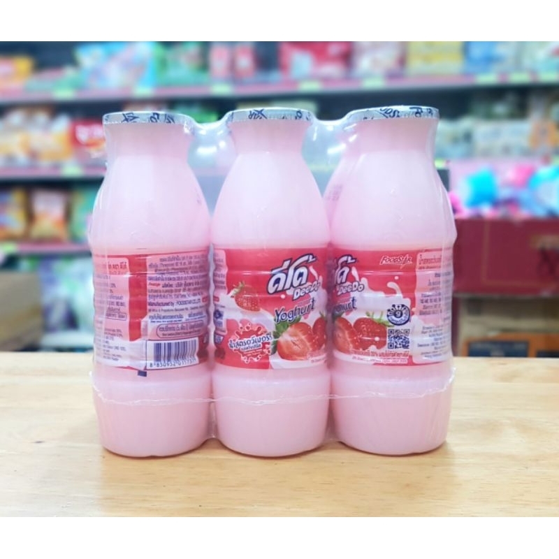 LỐC 6 CHAI SỮA CHUA UỐNG DEEDO THÁI LAN | Shopee Việt Nam
