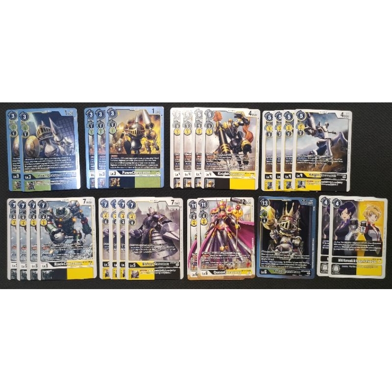 [DIGIMON] [CARD SET] Chessmon core deck | Shopee Việt Nam