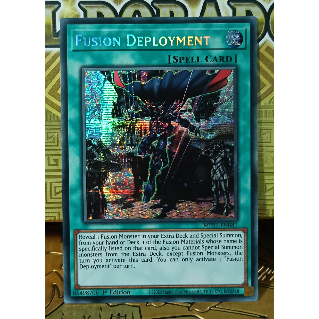 Fusion Deployment – MP21-EN081 – Prismatic Secret Rare [Thẻ bài Yugioh] | Shopee Việt Nam