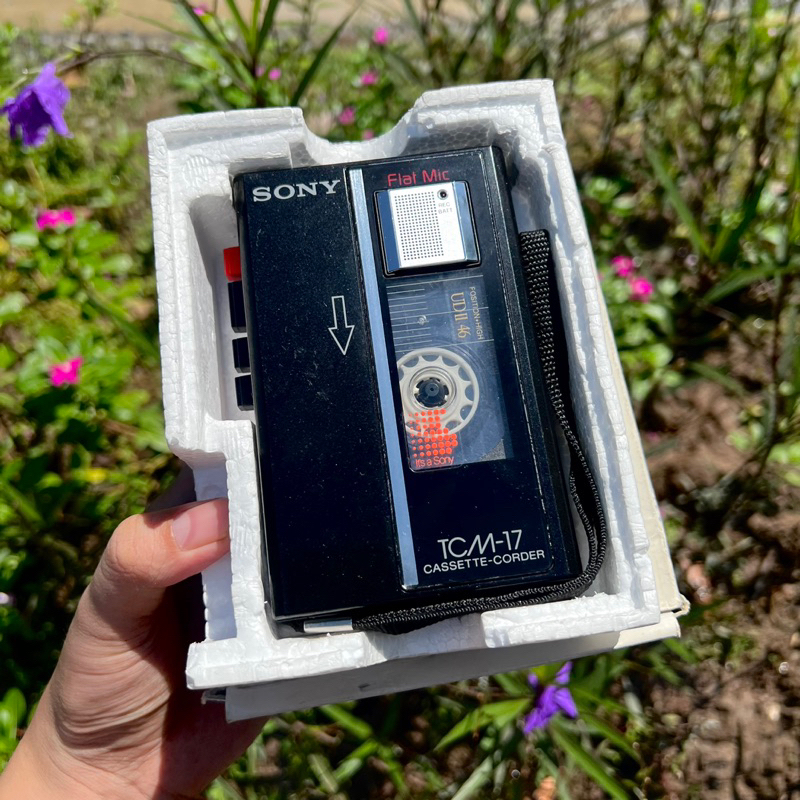 Máy cassette Sony TCM-17 | fullbox | Shopee Việt Nam