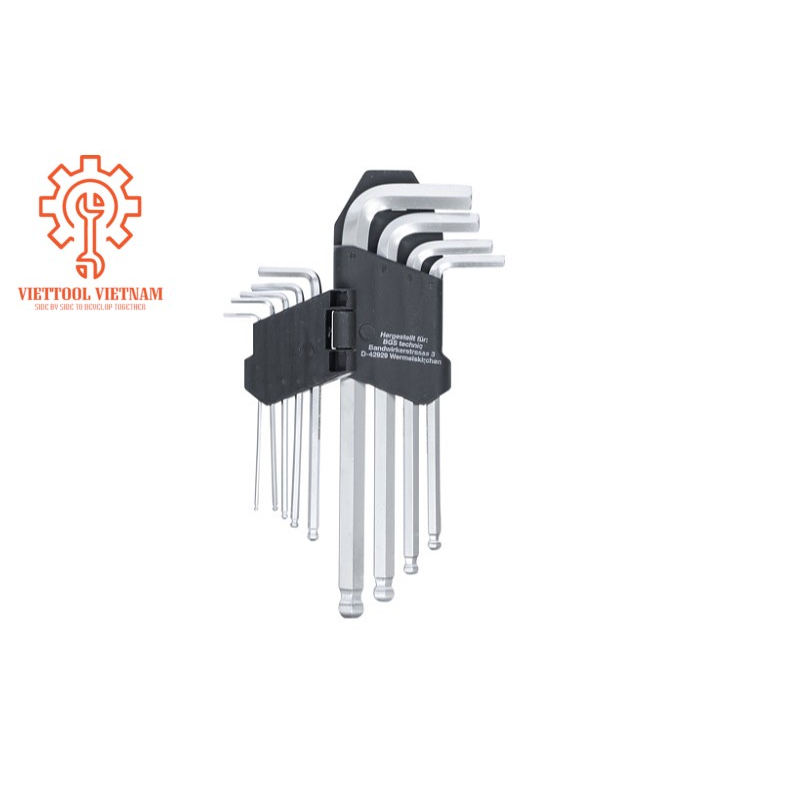Bộ lục giác chữ L 9 chi tiết Model: 815 - hãng BGS/Đức | Shopee Việt Nam