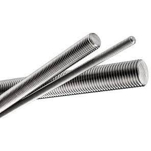 Thanh ren inox, ty ren inox M14, Bộ 2 thanh ren inox kèm 4 ê cu inox đủ ...