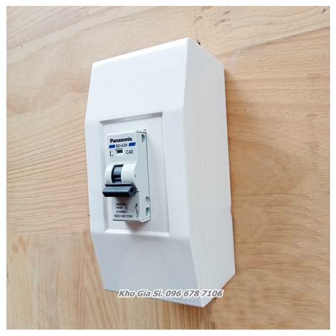 COMBO Aptomat - Cầu dao tự động Panasonic 1P, 2P 16A - 63A/ 6kA 240VAC với hộp nổi | Shopee Việt Nam