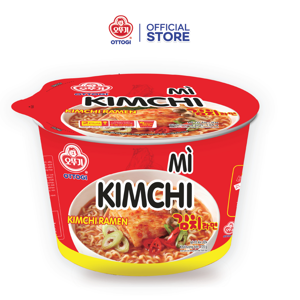 Combo 3 Tô Mì Kim Chi Otoki 105g | Shopee Việt Nam