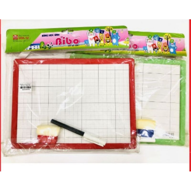 BẢNG CON 2 MẶT TRẮNG HỒNG HÀ 4 Ô LI/KẺ NGANG 3347 - BẢNG BỘ HỌC SINH ...