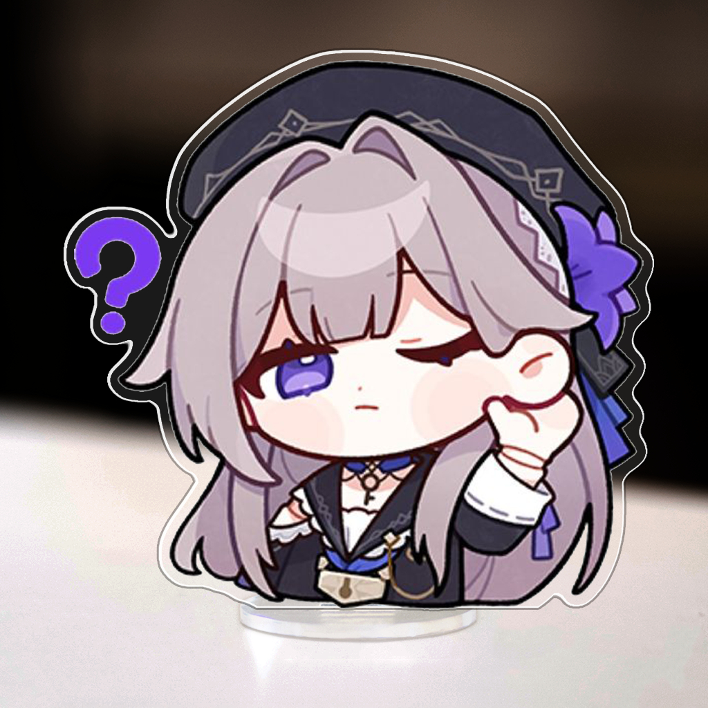 Mô hình đứng standee bằng arcrylic Honkai Star Himeko Welt Chibi Game ...