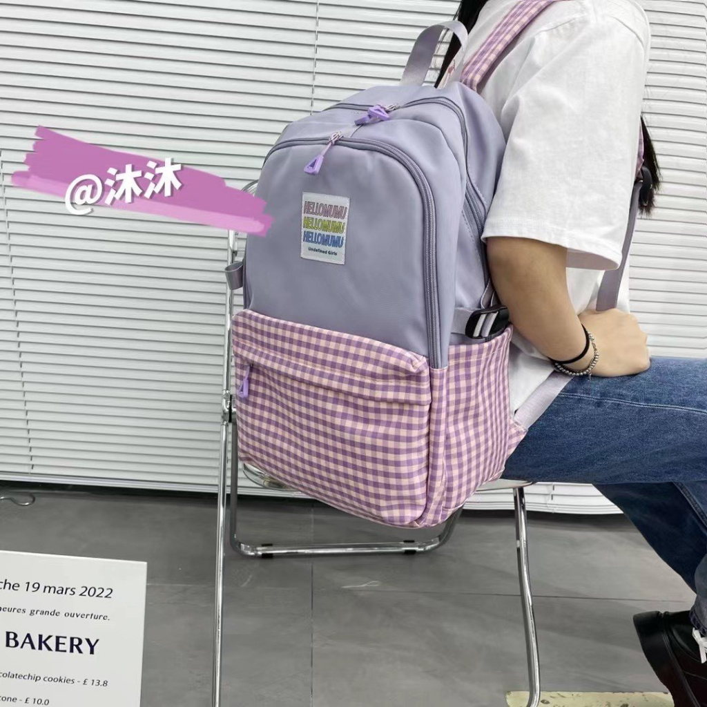 Balo nữ đi học đi chơi màu pastel thời trang dễ thương thiết kế kèm ...