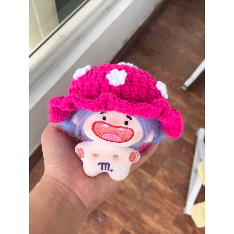 outfit doll 10cm mũ hoa cho doll 10cm | Shopee Việt Nam