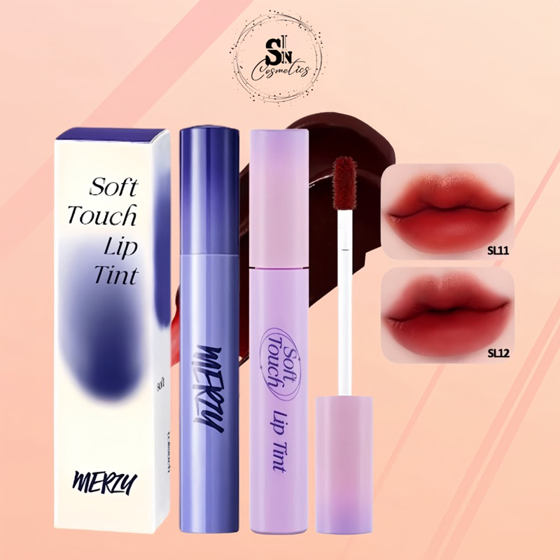 Son kem Merzy Soft Touch Lip Tint ver 1 ver 2 SL1 SL2 SL3 SL4 SL5 SL6 ...