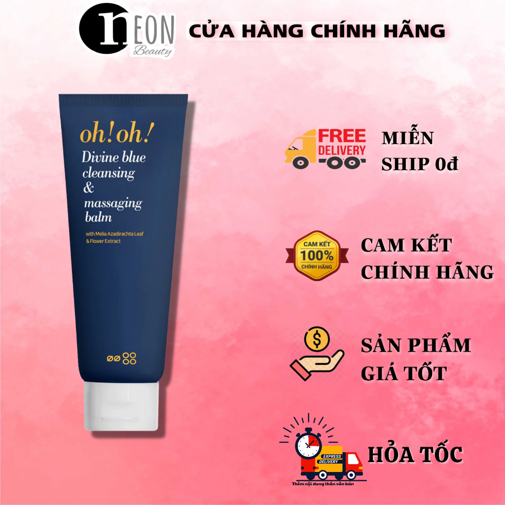 [HÀNG CTY]Sáp Tẩy Trang Làm Sạch Sâu, Trẻ Hóa Da oh!oh! Divine Blue ...