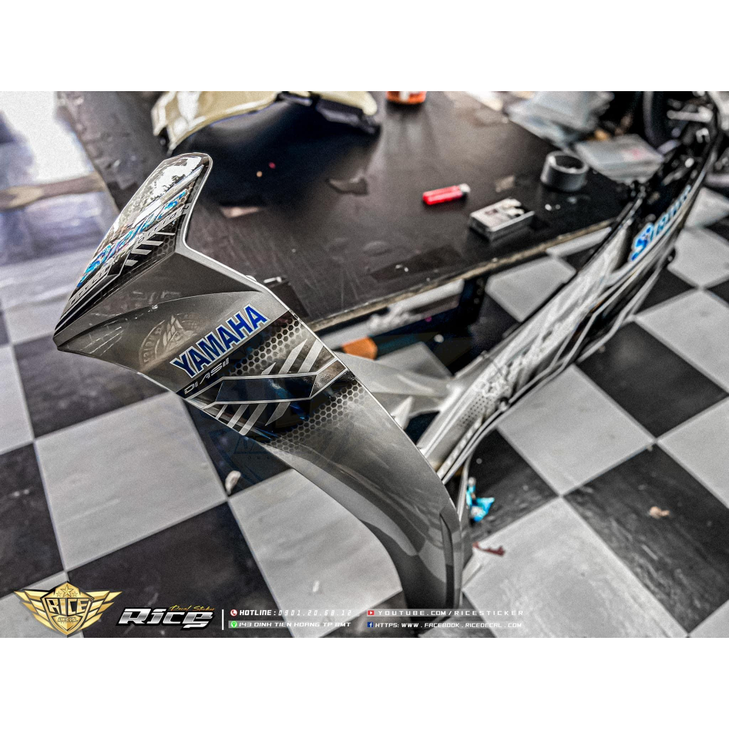 TEM SIRIUS CHẾ KIỂNG ĐẸP DÀNH CHO XE TRẮNG ! | Shopee Việt Nam