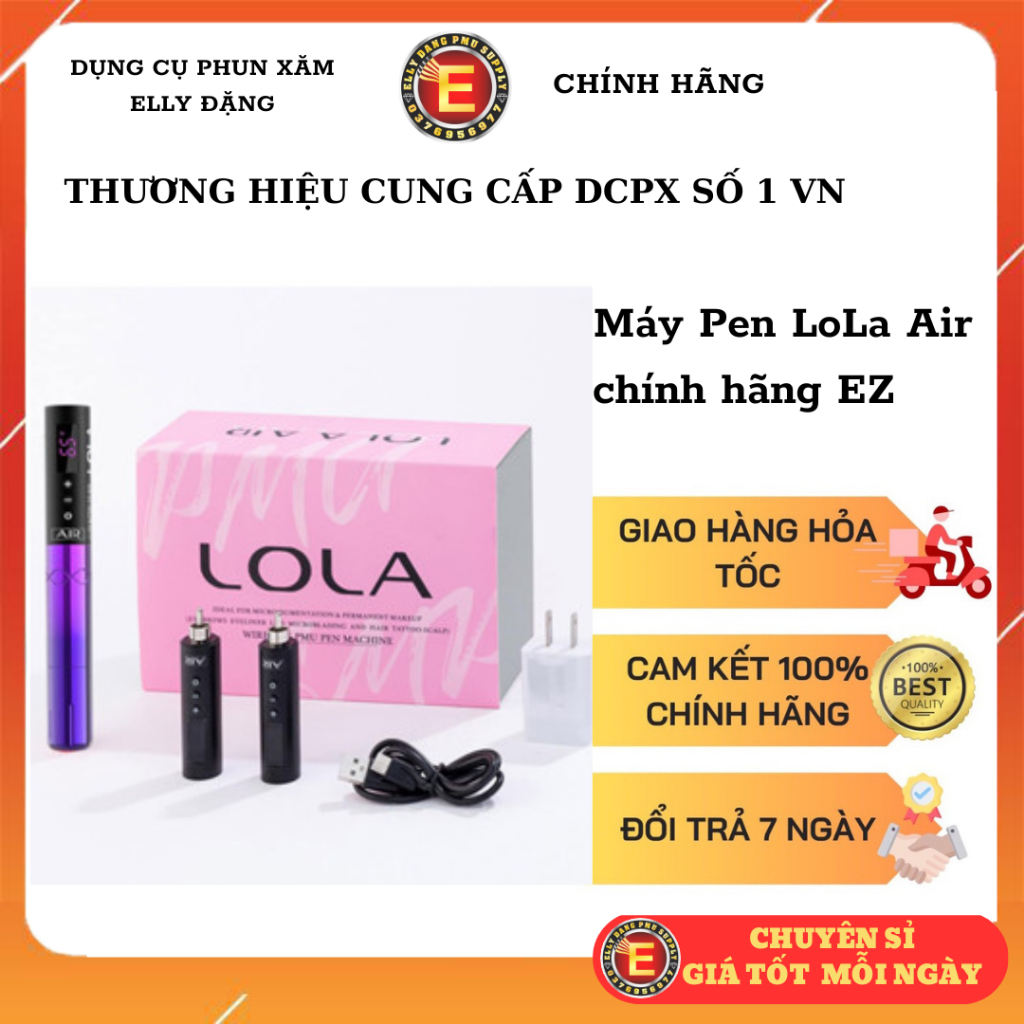Máy Pen Mini LOLA AIR Mini chính hãng EZTATTOO | Shopee Việt Nam