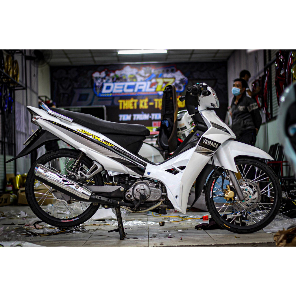 TEM SIRIUS CHẾ KIỂNG ĐẸP DÀNH CHO XE TRẮNG ! | Shopee Việt Nam