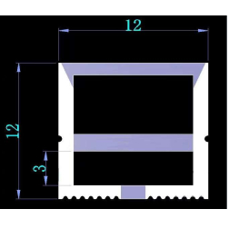 Đèn led silicon âm trần - gắn nổi đủ kích thước | Shopee Việt Nam