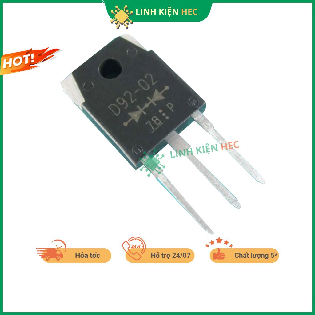 Diode máy hàn D92-02 20A 200V tháo máy nguyên bản (kiểm tra trước khi ...