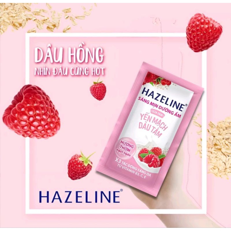 Sữa tắm Hazeline dây 12 gói. | Shopee Việt Nam
