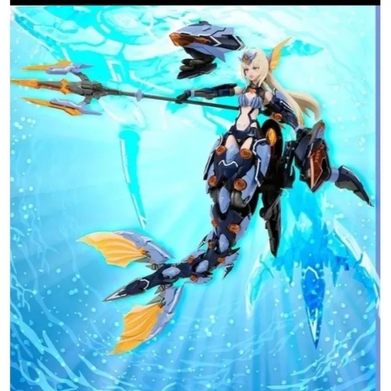 Mô hình lắp ráp Nuke Matrix Cyber Forest CF-04 Fantasy Girls Mermaid ...