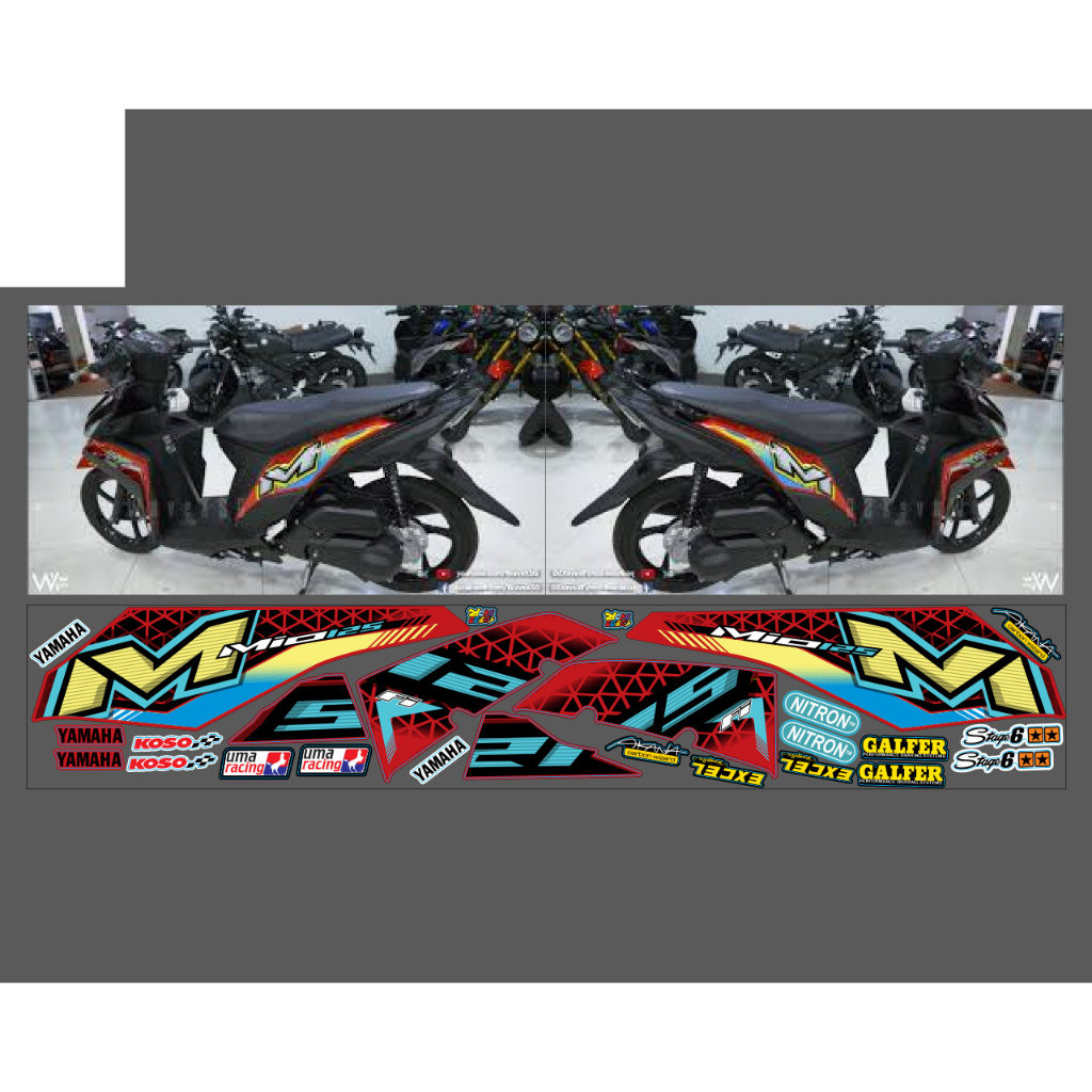 TEM ZIN MIO M3 XE ĐỎ CANDY ! | Shopee Việt Nam