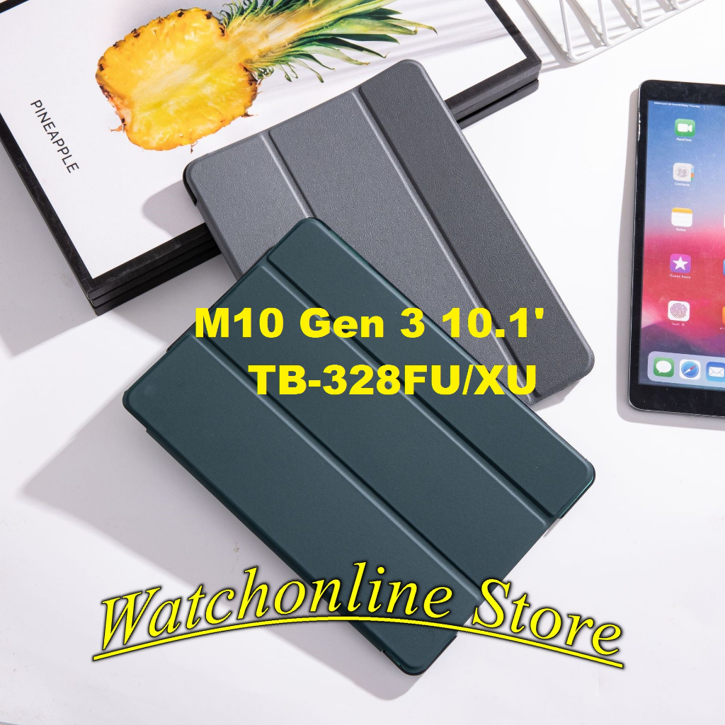 Trợ giá Bao da 2 mặt cho Lenovo Tab M10 Gen 3 10.1 inch TB 328FU 328XU nắp gập lưng cứng nắp gập ...