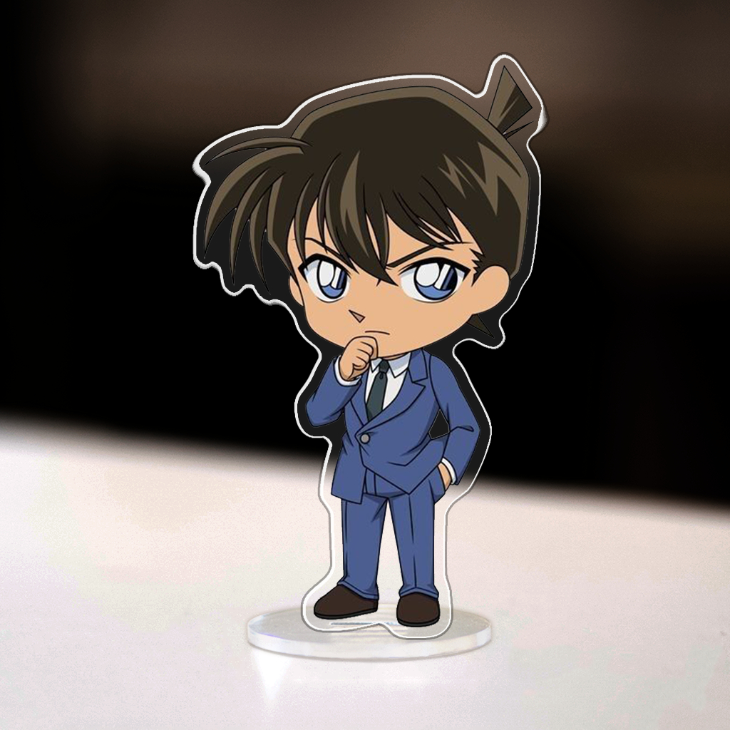 Mô hình đứng standee bằng arcrylic Thám Tử Lừng Danh Conan Shinichi Ran ...