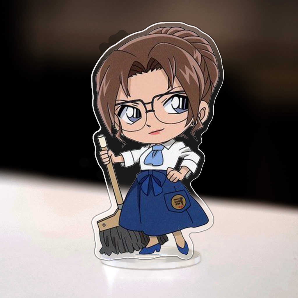 Mô hình đứng standee bằng arcrylic Thám Tử Lừng Danh Conan Shinichi Ran ...
