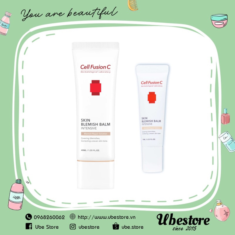 KEM NỀN CELL FUSION C SKIN BLEMISH BALM INTENSIVE 10ML | Shopee Việt Nam