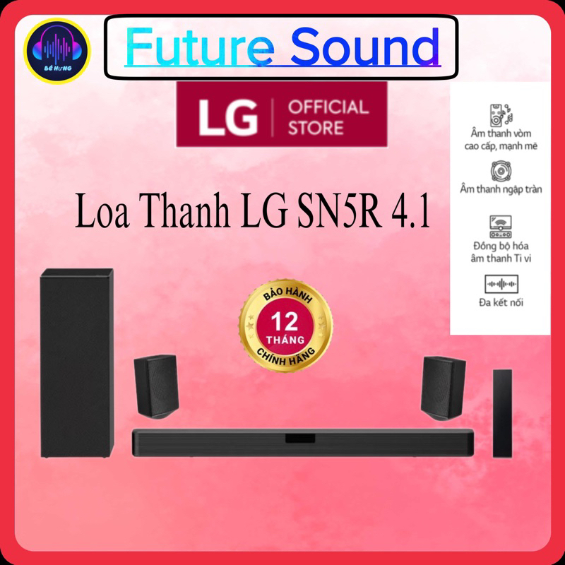 [Freeship toàn quốc] Loa thanh soundbar LG SN5R 4.1 520W hàng cao cấp ...