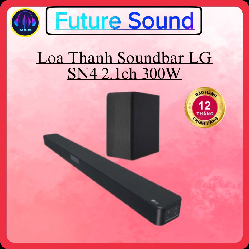 [Freeship toàn quốc] Loa thanh SoundBar LG SN4 300W 2.1 Bảo hành chính hãng 12 tháng | Shopee ...