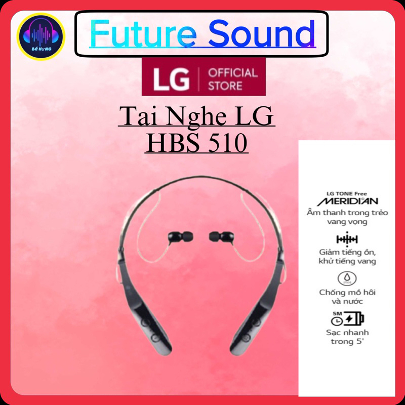 Tai nghe Bluetooth LG HBS 510 cao cấp hàng chính hãng nguyên seal và hàng cũ không vỏ | Shopee ...