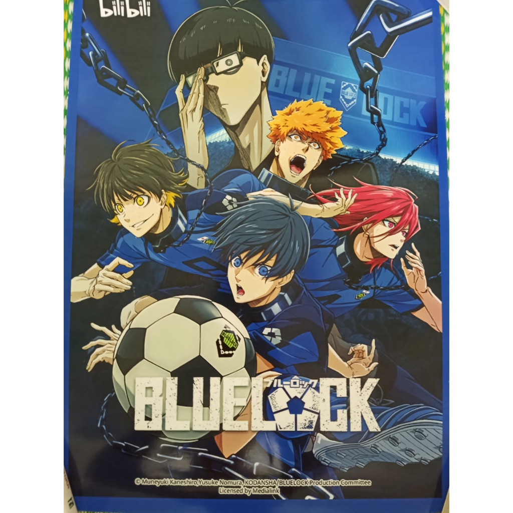 Poster blue lock bilibili off Japan wave | Shopee Việt Nam