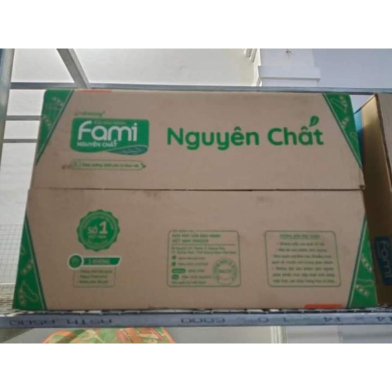 Sữa Fami nguyên chất thùng 36 hộp | Shopee Việt Nam