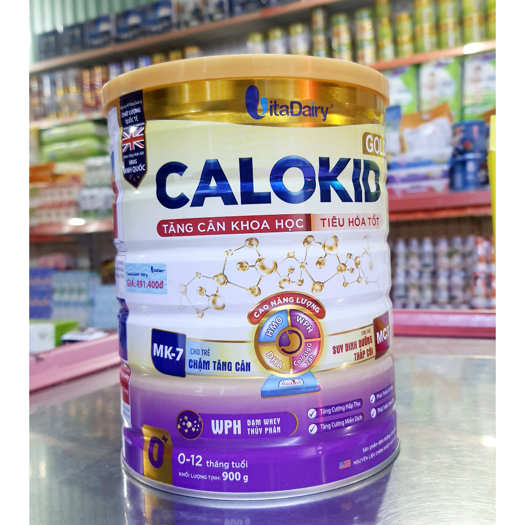 [CHÍNH HÃNG] COMBO 2LON SỮA BỘT CALOKID GOLD 0+, 1+ lon 900g | Shopee ...