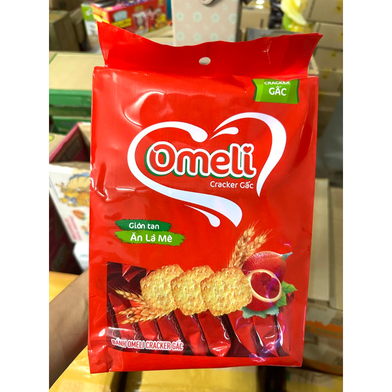 Bánh Omeli Cracker Túi 300g | Shopee Việt Nam