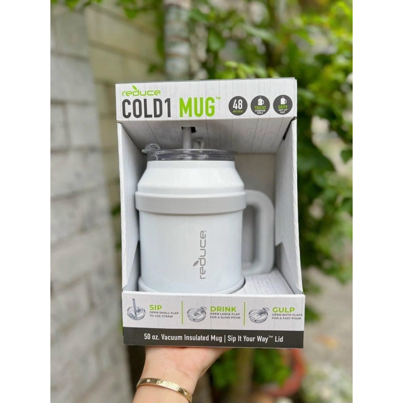 LY GIỮ NHIỆT REDUCE COLD 1 MUG MỸ - 1,5L | Shopee Việt Nam