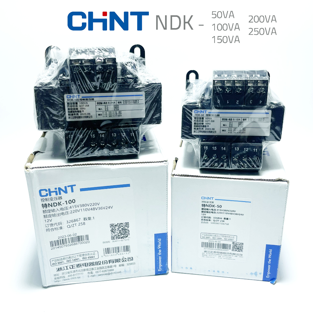 Biến áp cách ly NDK CHINT 25-250VA | Shopee Việt Nam
