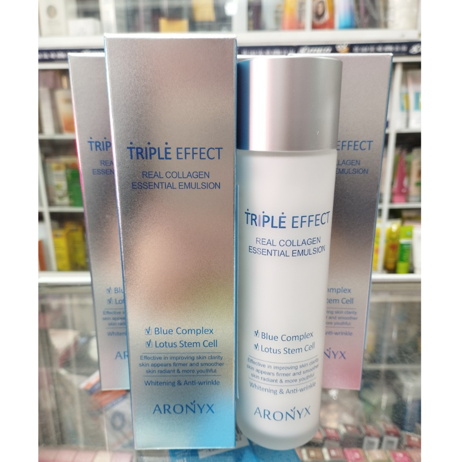 ARONYX Triple Effect Collagen Essential Emulsion 150ml/Basic | Shopee ...