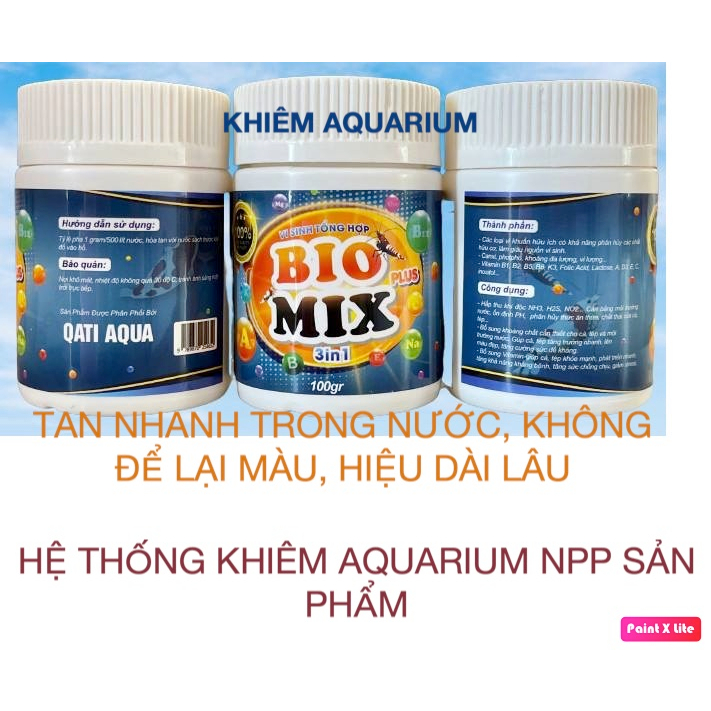 [NEW GEN]Vi Sinh Bio Mix - Giúp Tạo Vi Sinh, Làm Trong Nước Nhanh Chóng | Shopee Việt Nam