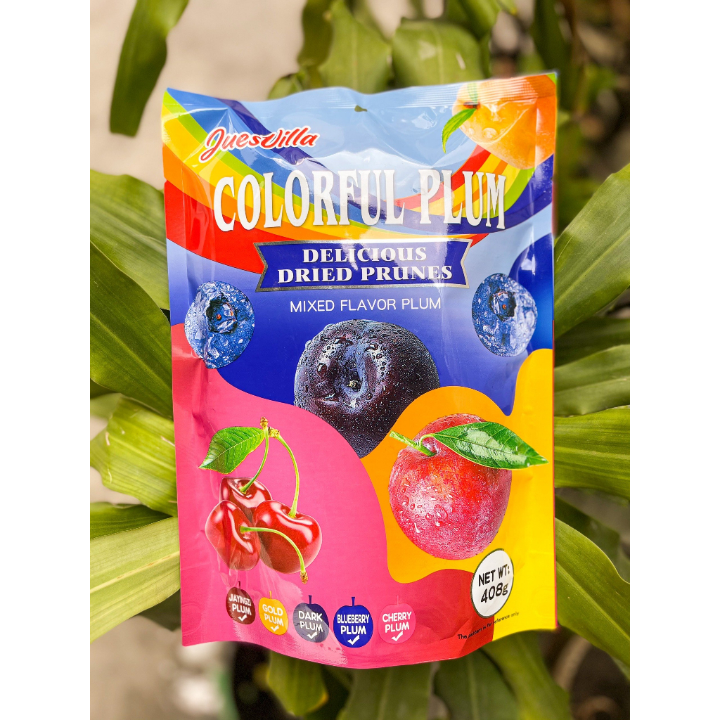 Ô mai xí muội mix nhiều loại trái cây Plum Weisiel 408g (omai ngon ...