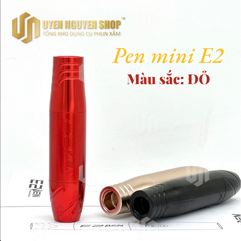 [Chính Hãng] Máy pen mini E2 logo dập chìm chọn màu | Shopee Việt Nam