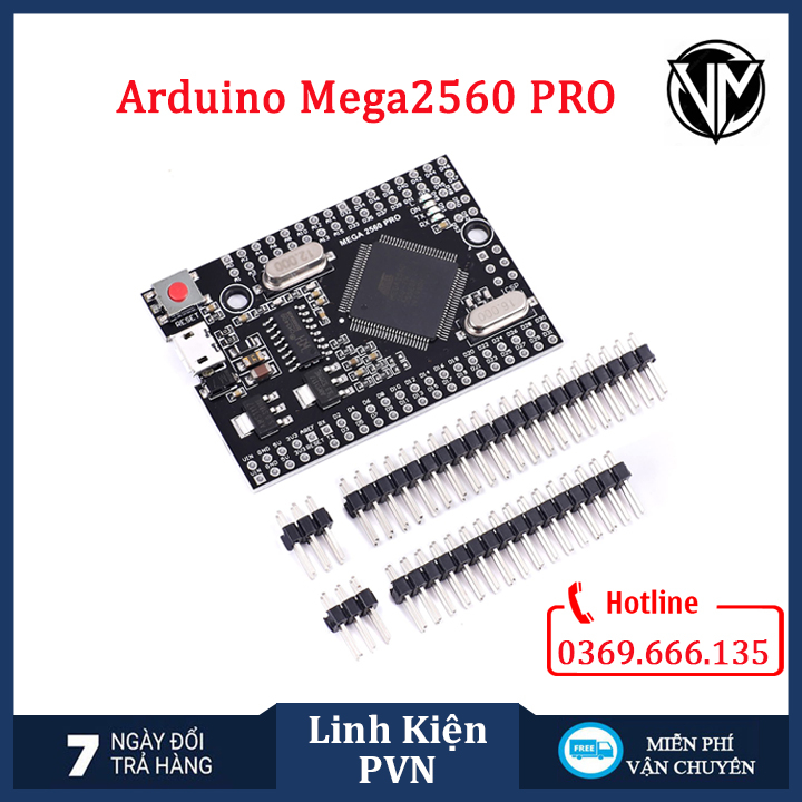 Arduino Mega 2560 PRO (Embed) - USB CH340 | Shopee Việt Nam