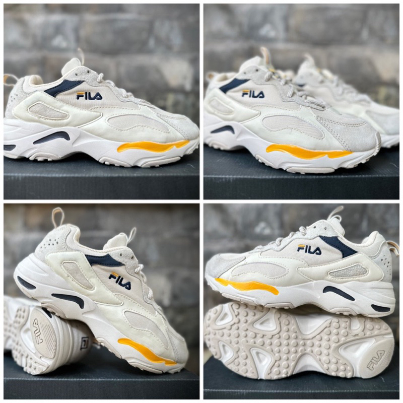 {2hands}{Fila} Giày fila Ray Trace Vàng 36 | Shopee Việt Nam