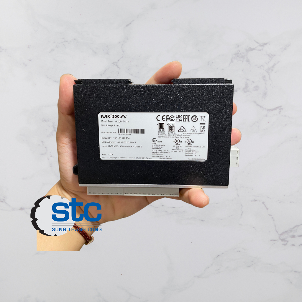 ioLogik E121 - Bộ chuyển mạch I/O từ xa 8 DI, 8 DO, 2 cổng Ethernet ...