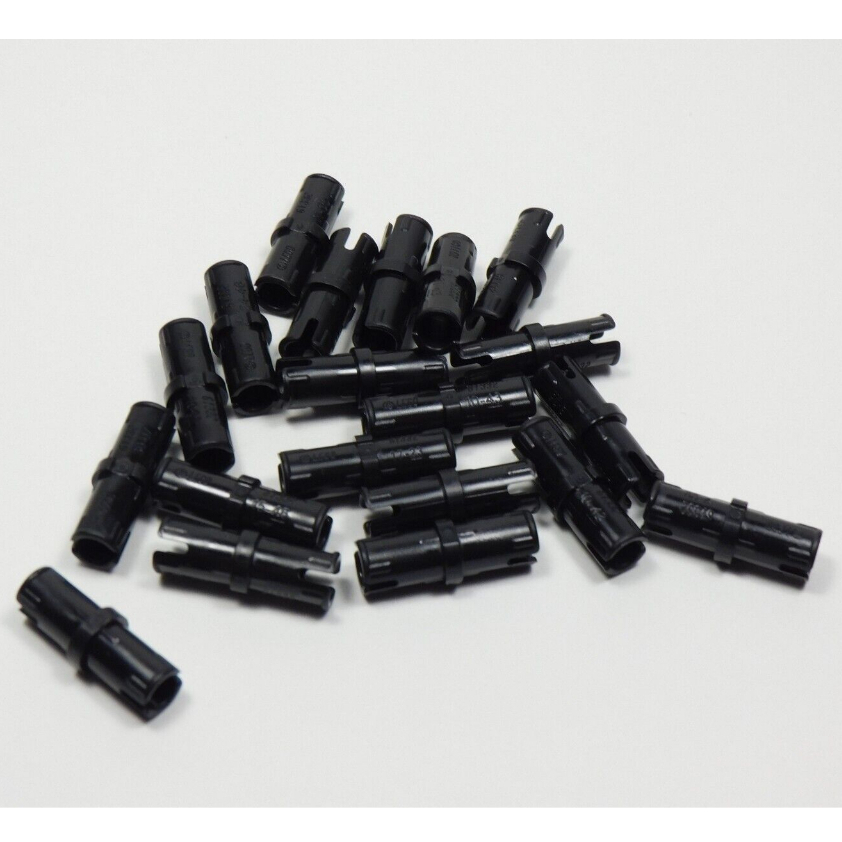 Lot 20x New Genuine LEGO Black Technic, P.i.n with Short Friction ...