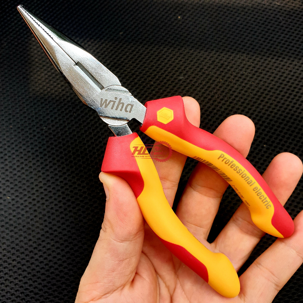 Kìm mỏ nhọn cách điện 1000V dài 160mm WIHA 26720 Germany | HCTools ...