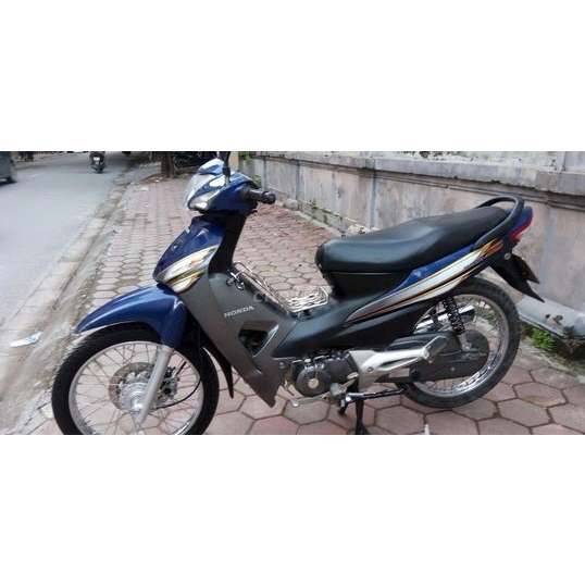 Dàn áo wave s100 xanh đen - tặng team 3 lớp | Shopee Việt Nam