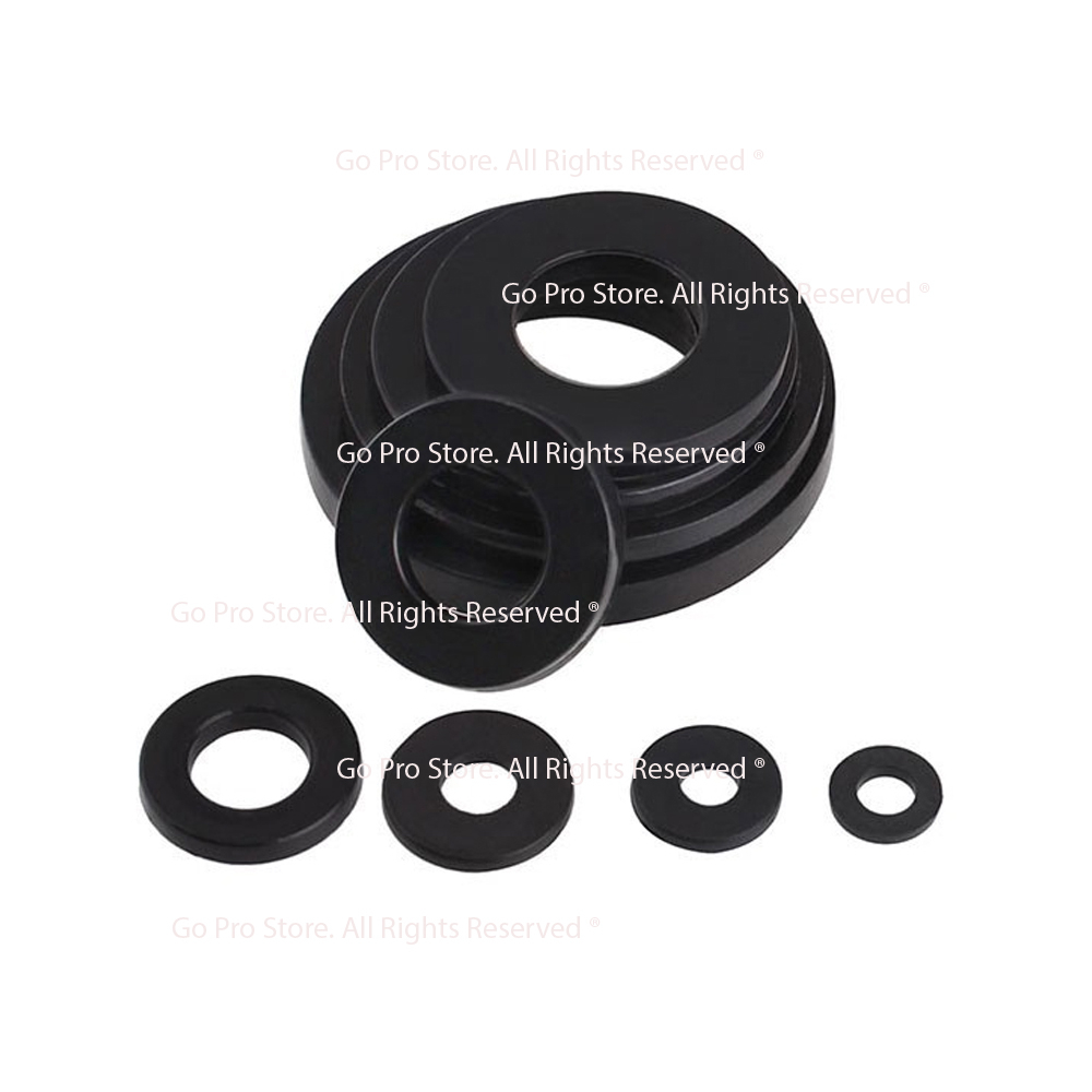 Set 10 Lông Đền Thép Mạ Đen Size M5 - M16 (5 Li - 16 Li) M113313 ...