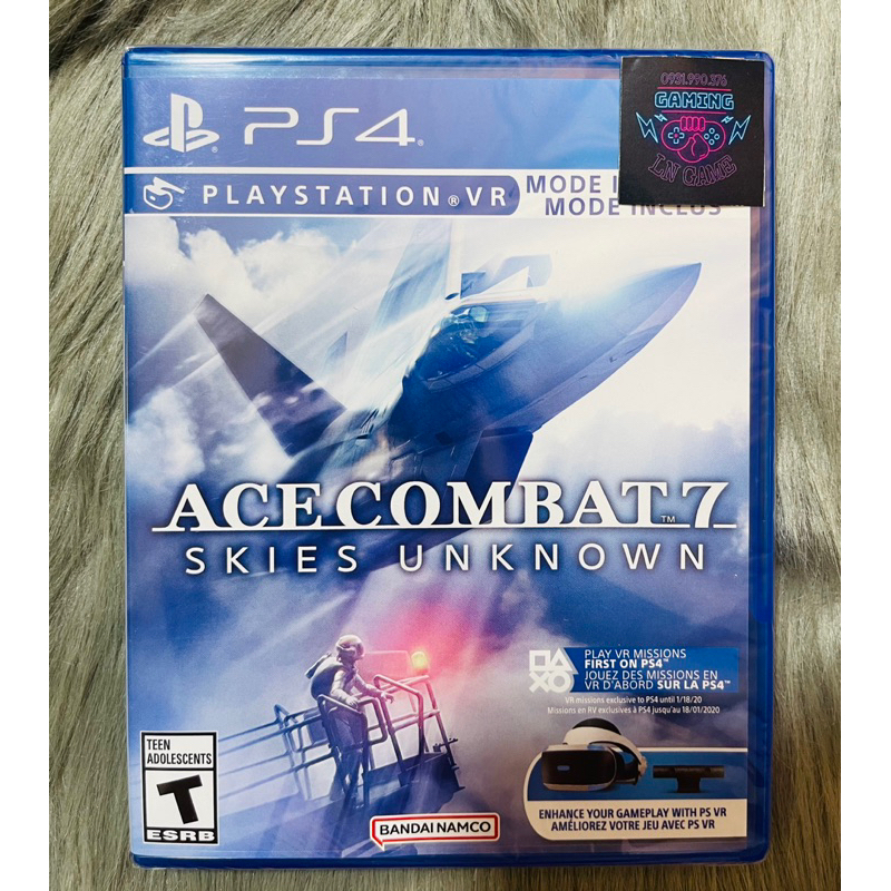 Đĩa Game PS4/PS5 : Ace Combat 7: Skies Unknown (new) | Shopee Việt Nam
