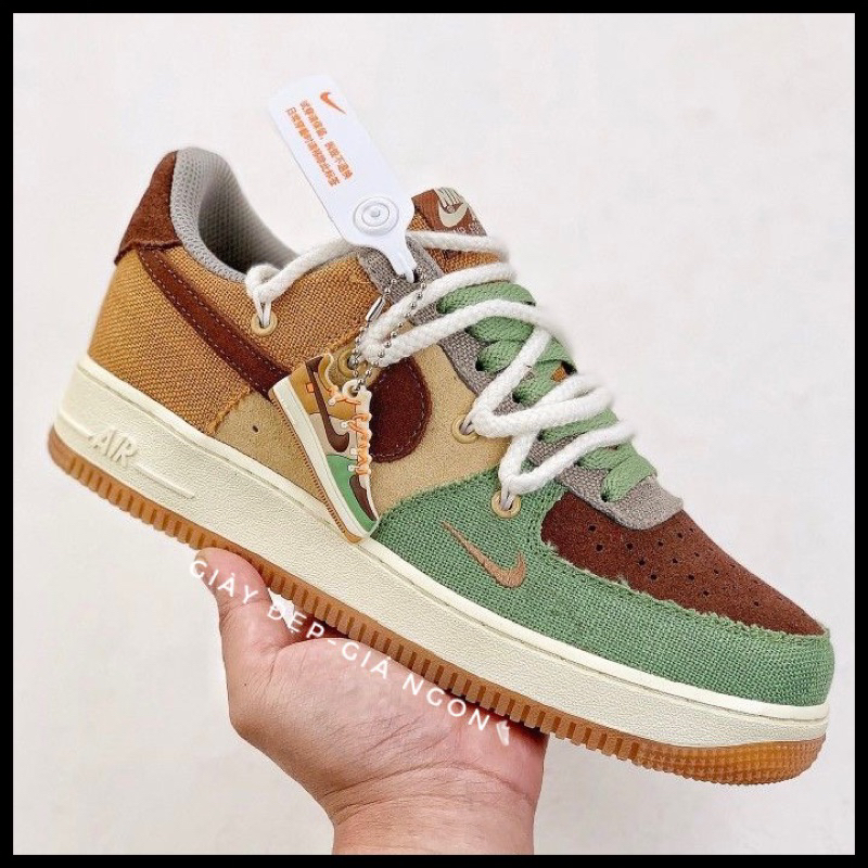 Giày Thể Thao Air Force 1 Zion Williamson Voodoo + Full Box | Shopee ...